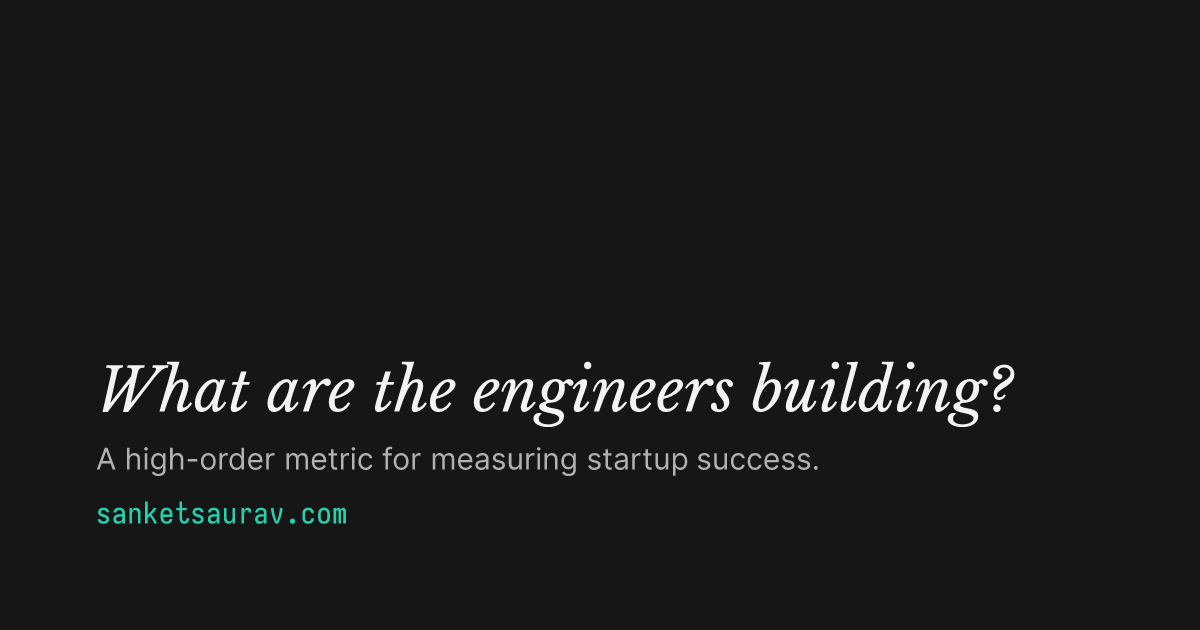 What are the engineers building?